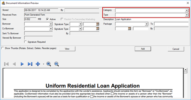 1300 Adding and using document categories and types